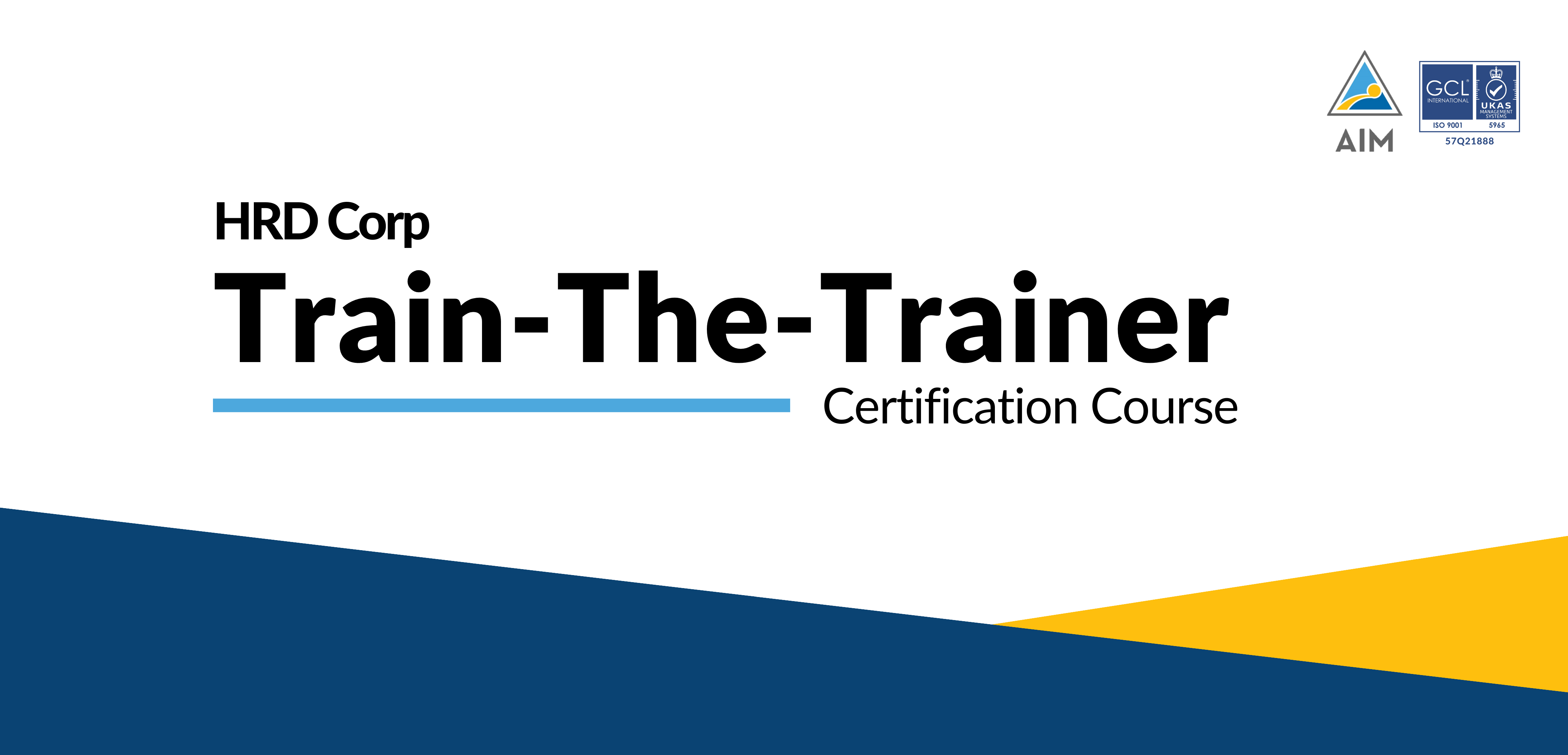 HRD Corp Train-The Trainer - Access Ideas